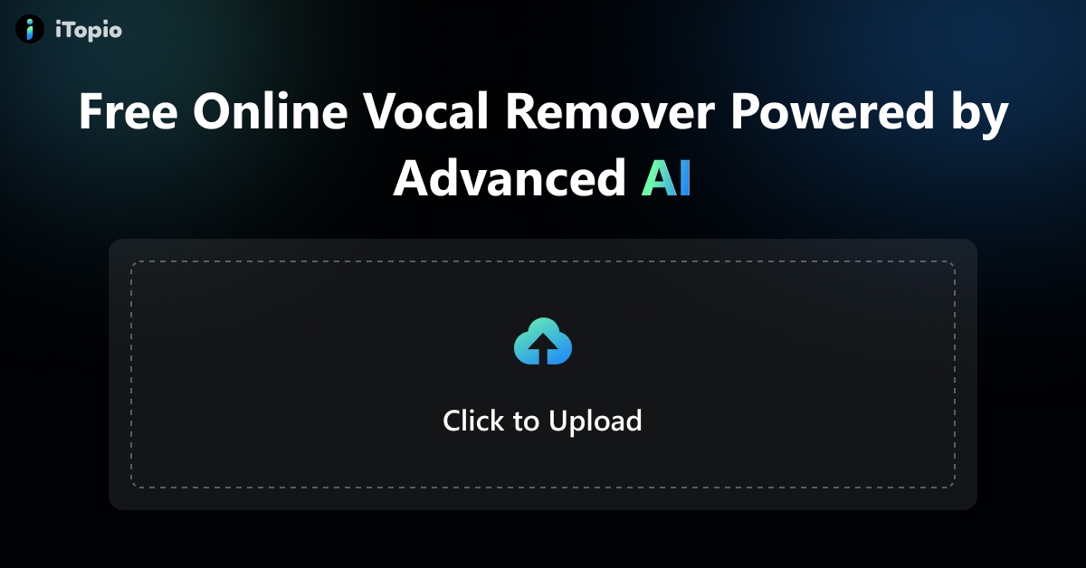 AI Vocal Remover – Extract Vocals & Stems in 1 Click